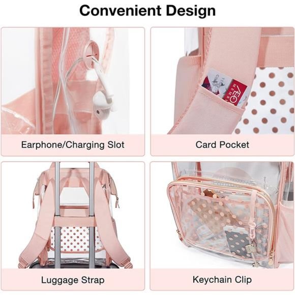 Storage & Organization | Clear Backpack Heavy Duty Transparent Backpack ...